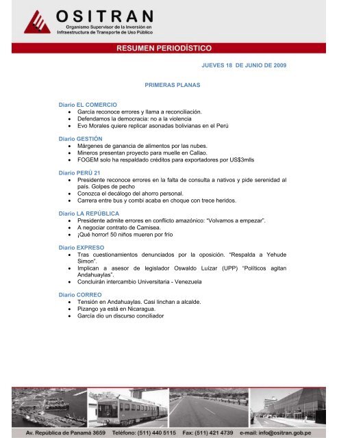 Descargar Ampliación en pdf - Ositran