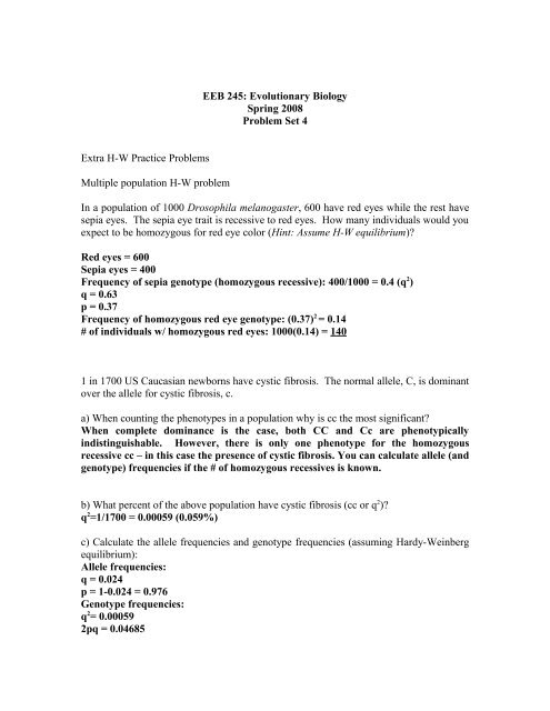 answers to problem set #4 answers to problem set #4