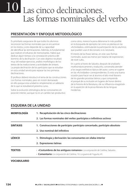 Verbo De Declinaciones Latinas Latín I: La Cuarta Declinación