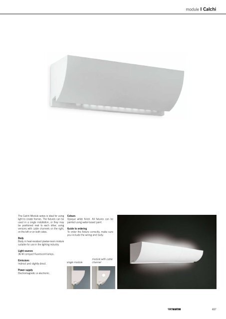 module I Calchi - Martini