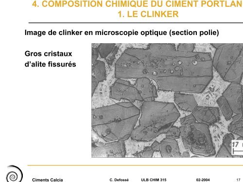 4. COMPOSITION CHIMIQUE D
