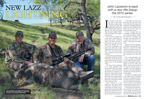 NEW Lazz Lightning - Lazzeroni Arms