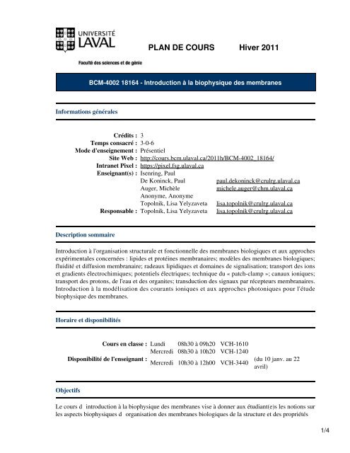 PDF Télécharger note de passage ulaval Gratuit PDF | PDFprof.com