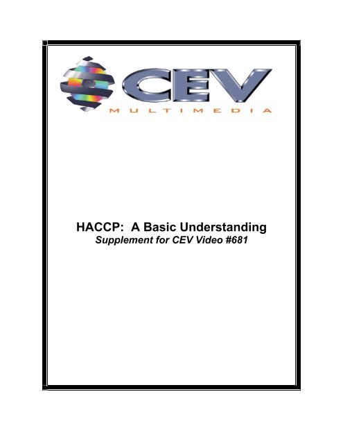 HACCP: A Basic Understanding - CEV Multimedia