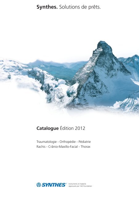 Catalogue 2012 - Synthes