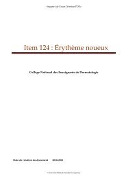 Item 232 – Dermatoses faciales : dermatite séborrhéique - Santé Et ...