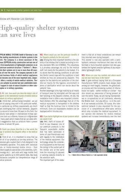 Interview With Alexander Lutz (Germany) - ZEPPELIN MOBILE ...