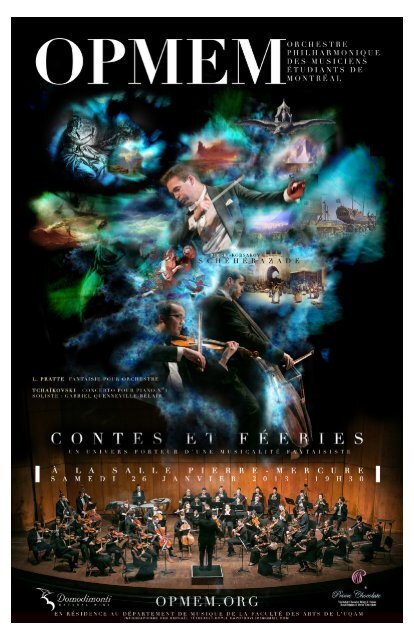 Exemple de programme de concert - Orchestre philharmonique des ...