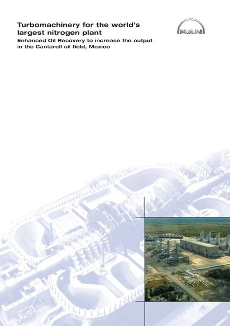 Turbomachinery for the world's largest nitrogen ... - MAN Turbo India