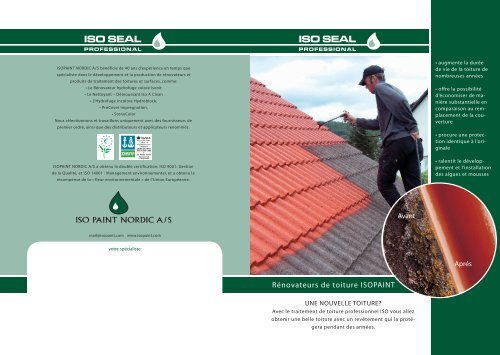 Revêtements de toiture - Iso Paint