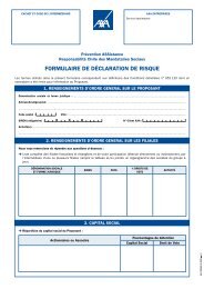 Formulaire de déclaration de situation dangereuse - FiQ