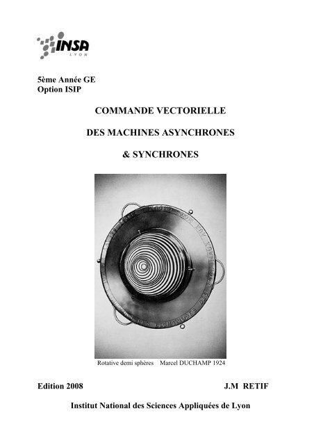 commande vectorielle des machines asynchrones & synchrones