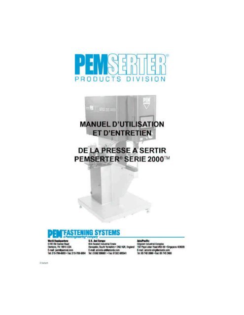 pemserter - Penn Engineering & Manufacturing Corp.