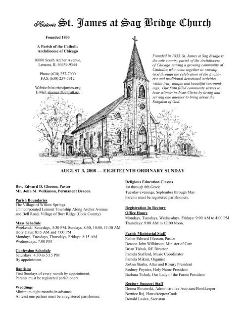 08-03-2008 - St. James at Sag Bridge