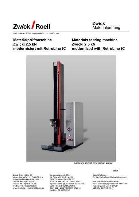 Materialprüfung - Zwick