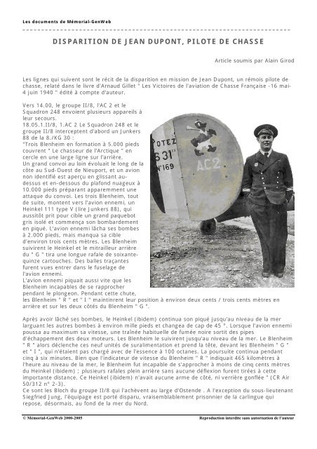 LES MONUMENTS AUX MORTS - Memorial-GenWeb