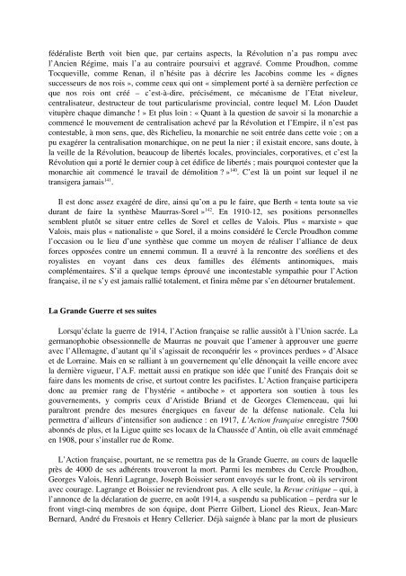 fédéraliste Ber