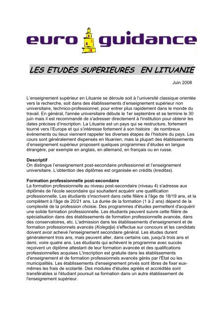la reconnaissance d 'un diplome etranger en france - Euroguidance