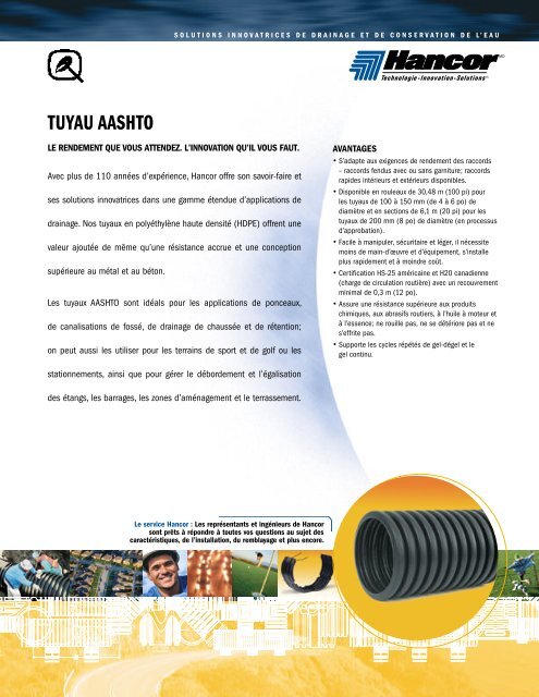 TUYAU AASHTO - Hancor, Inc.