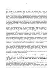 REPUBLIC OF RWANDA - Kigali Independent University ULK