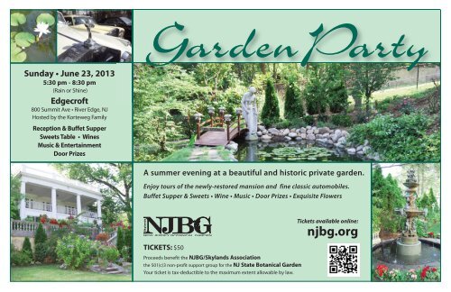 Download our Garden Party flyer!