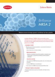 Comparison of bioMe´rieux API 20NE and Remel RapID ... - Oxoid HAI
