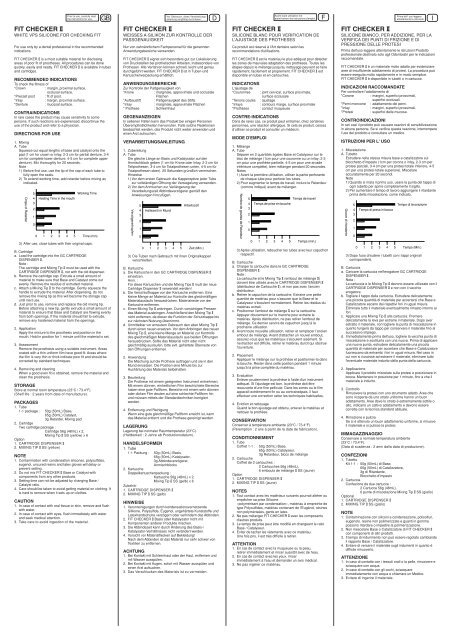 fit checker ii gb dfi fit checker ii fit checker ii fit checker ii - GC ...