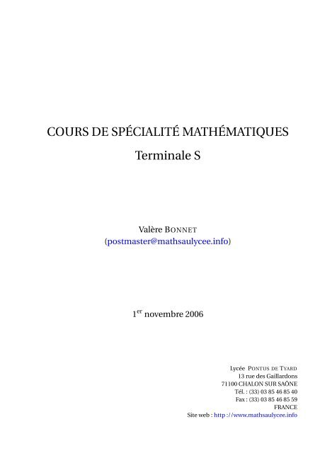 pgcd et nombres premiers - Maths-et-tiques