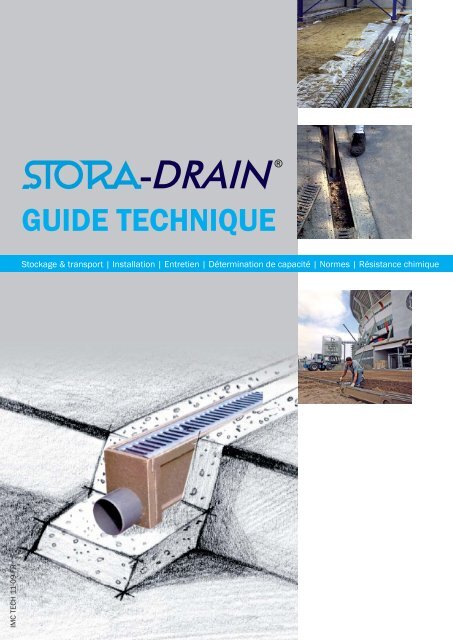 Stora-Drain Guide Technique 11-09 FR.indd