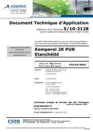 Kemperol 2K-PUR Assembly for Waterproofing - KEMPER SYSTEM