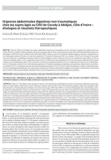 Article original