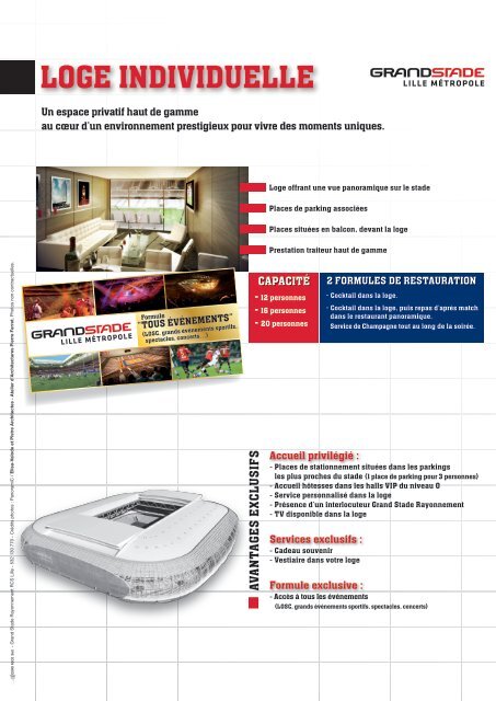 Loges Individuelles - Losc