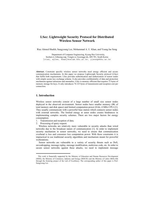 SPINS Security Protocols for Sensor Network.pdf - 123SeminarsOnly