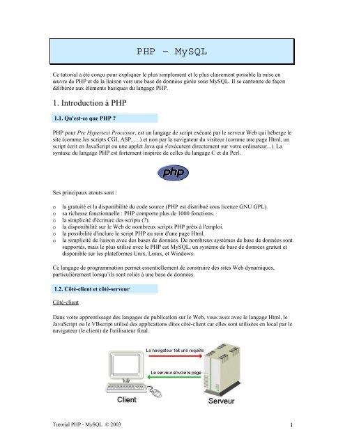 Microsoft Office Word - PHP-MySQL - Html