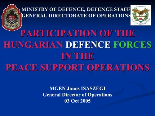 peace support operations