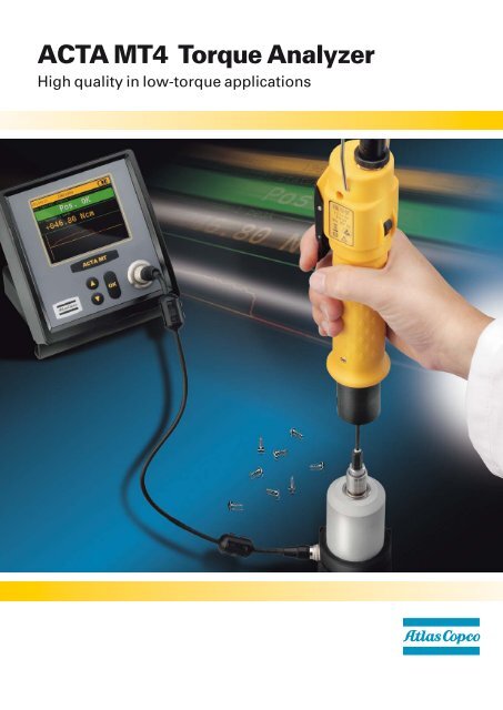 ACTA MT4 Torque Analyzer