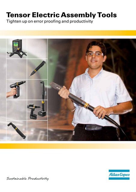 Tensor Electric Assembly Tools - Atlas Copco