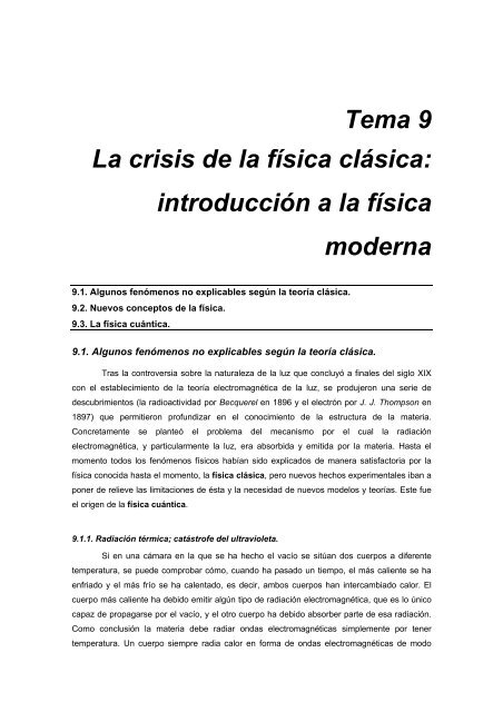 CRISIS DE LA FISICA CLASICA.pdf - Cosmofisica