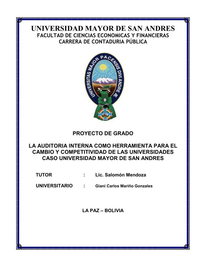 Universidad Mayor De San Andres Logo Universidad Mayor De San Andrés