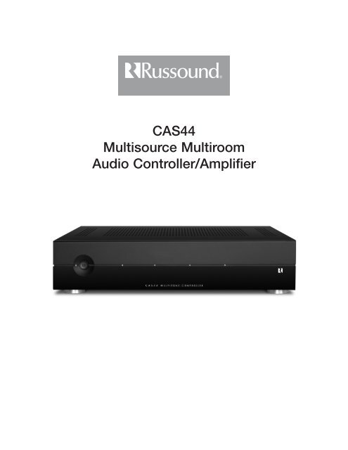 Russound amplifier interface