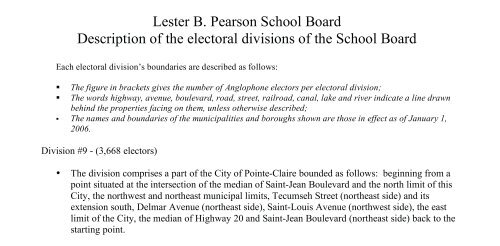PDF map - Lester B. Pearson School Board