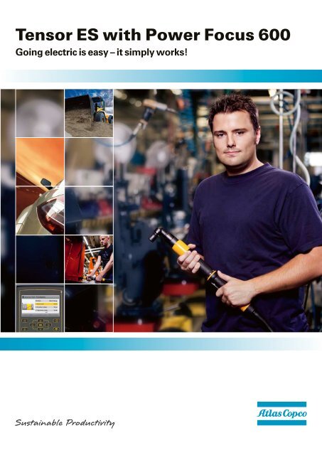 Tensor ES with Power Focus 600 - Atlas Copco