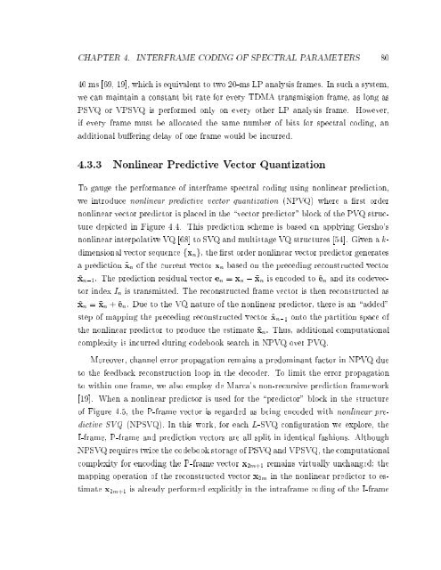 Chapter 4 Interframe Cod