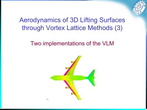 Vortex Lattice Methods