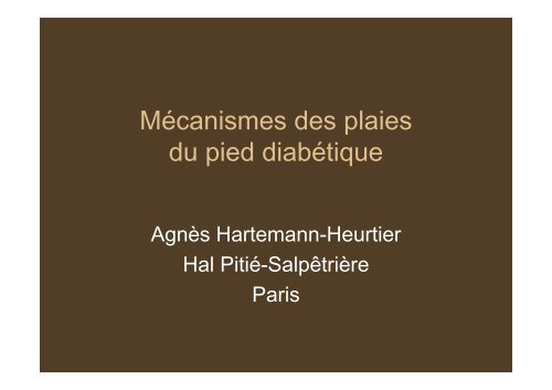 mal perforant plantaire - Infectiologie
