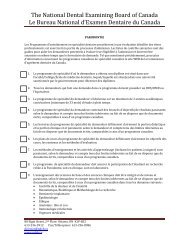 NDEB Released Written Examination Questions - National Dental ...