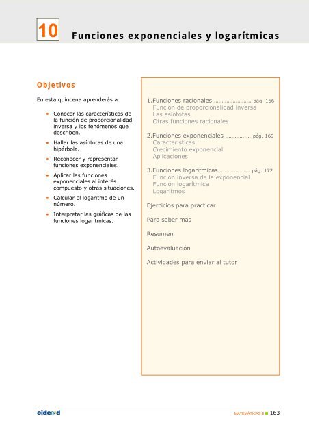 Funciones Exponenciales Y Logarítmicas
