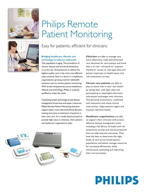Philips Remote Patient Monitoring - Philips Healthcare