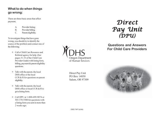 Direct Pay Unit (DPU)