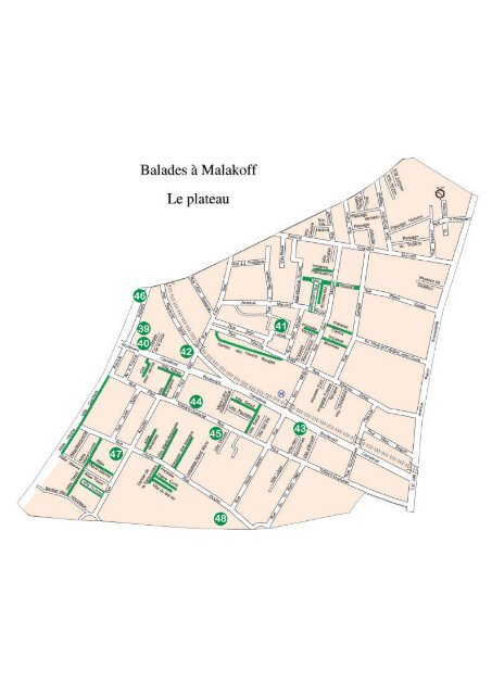 Le plateau - Ville de Malakoff